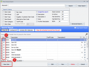 How to change autocount item info like price, item group by batch ...