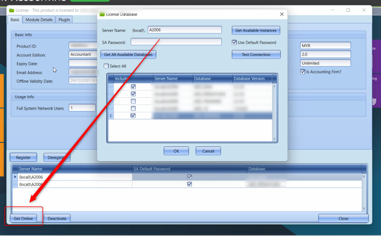 AutoCount 2.0/2.1 – License: Account book license is Trial Version with ...